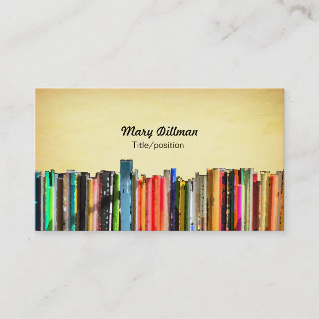 Librarian Business Card | Zazzle