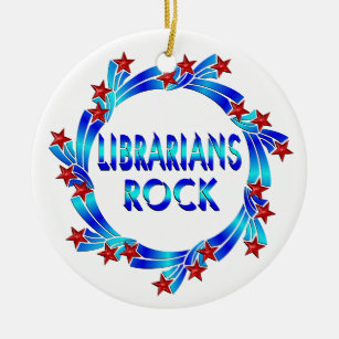 Librarian Christmas Ornaments | Zazzle - 100% Satisfaction Guaranteed