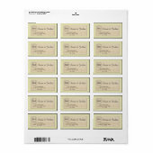 Library Address Labels Stickers Wedding Books | Zazzle