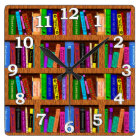 Book Shelf Clock | Zazzle.com