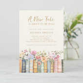 Library Books Baby Shower Invitation | Zazzle