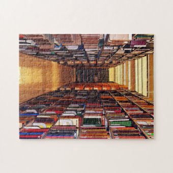 Library Books Puzzle | Zazzle