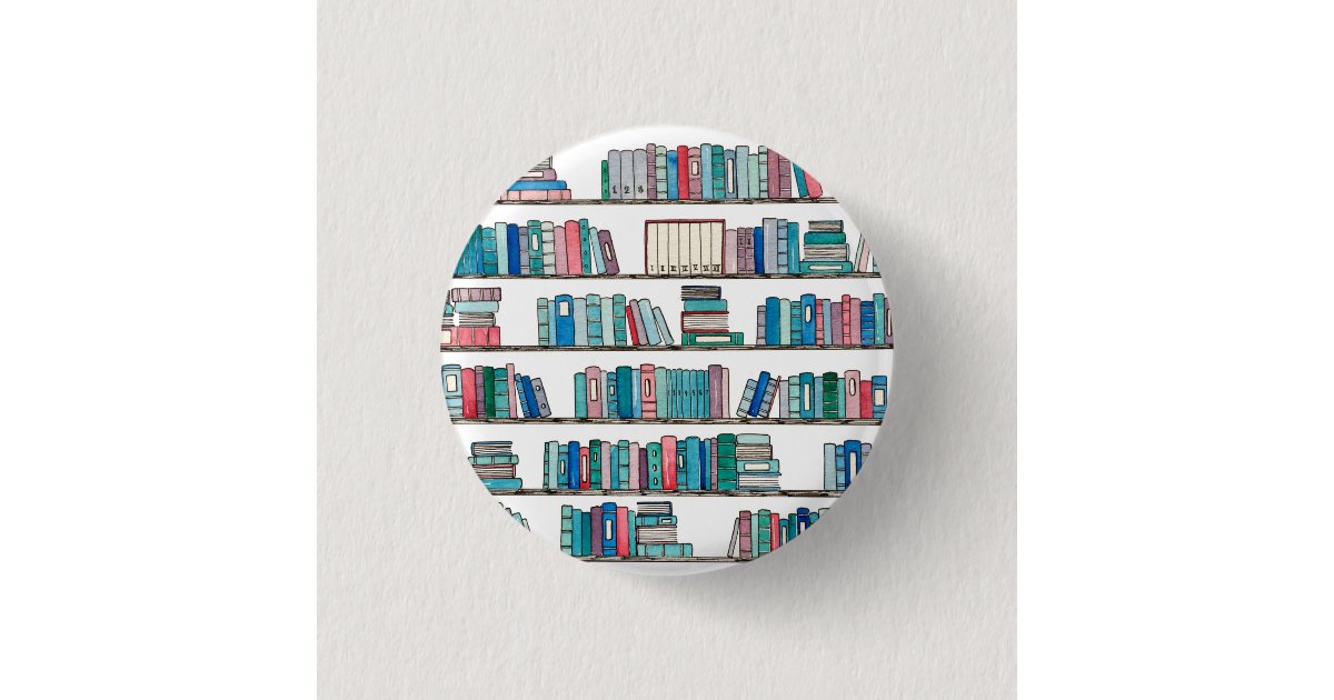Library Button | Zazzle.com