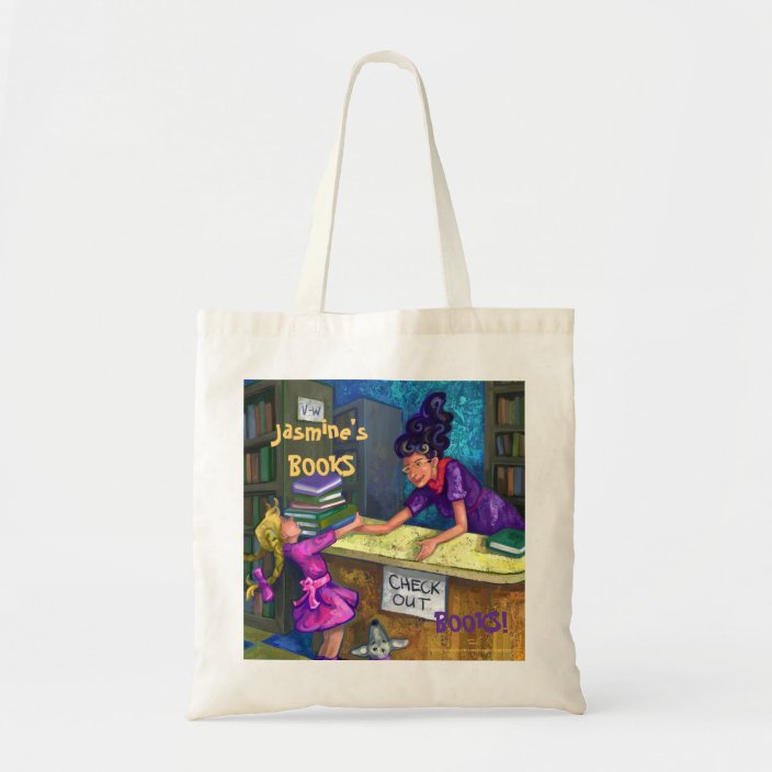 Library Check Out Book Bag | Zazzle.com