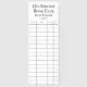 Library Checkout Card Book Tracker Pamphlet Bookmarks | Zazzle