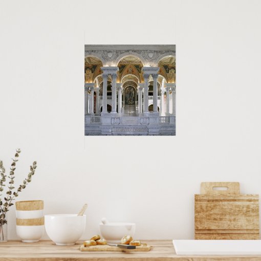 Library of Congress 20x20 Poster | Zazzle