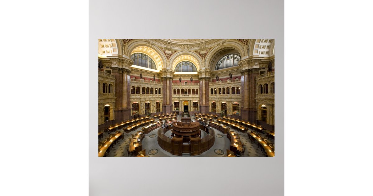 Library of Congress Poster | Zazzle