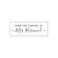 Library Of Handwritten Script Name Self-inking Stamp | Zazzle