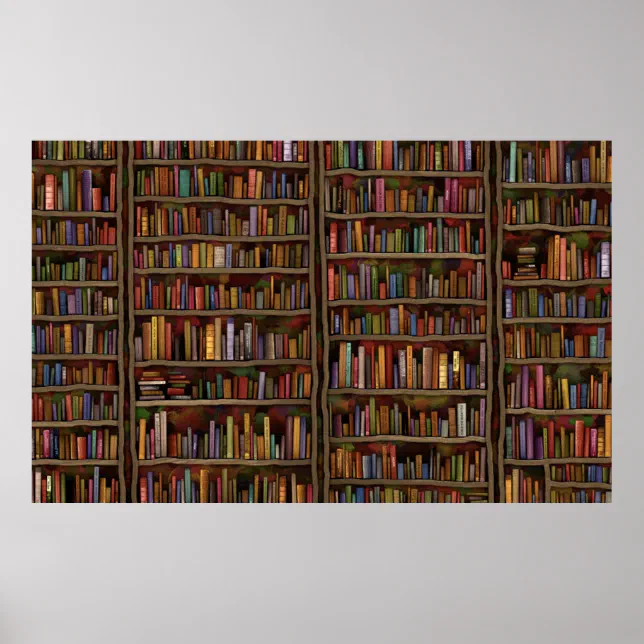 Library Poster | Zazzle
