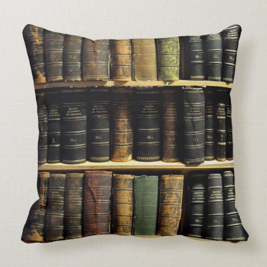 Library Reversable Throw Pillow | Zazzle.com