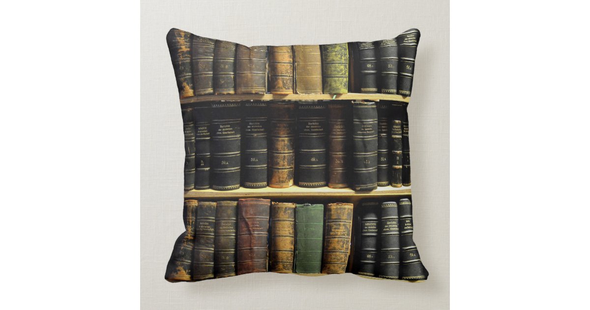 Library Reversable Throw Pillow | Zazzle.com