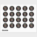 Library Squad Christmas Book Lovers Team Reading Classic Round Sticker ...