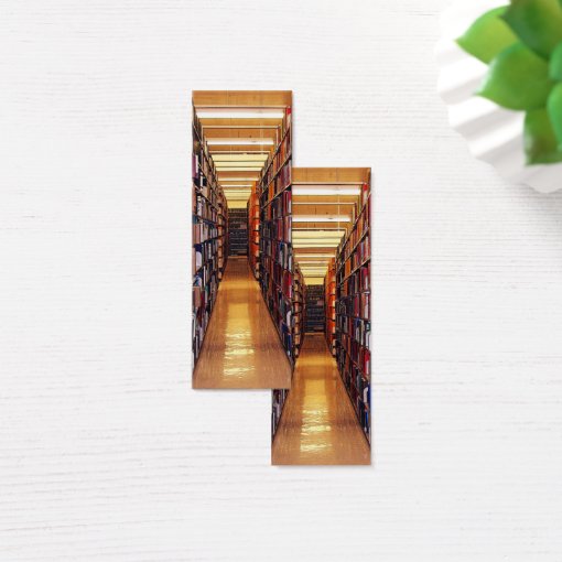 Library Stacks Bookmark | Zazzle