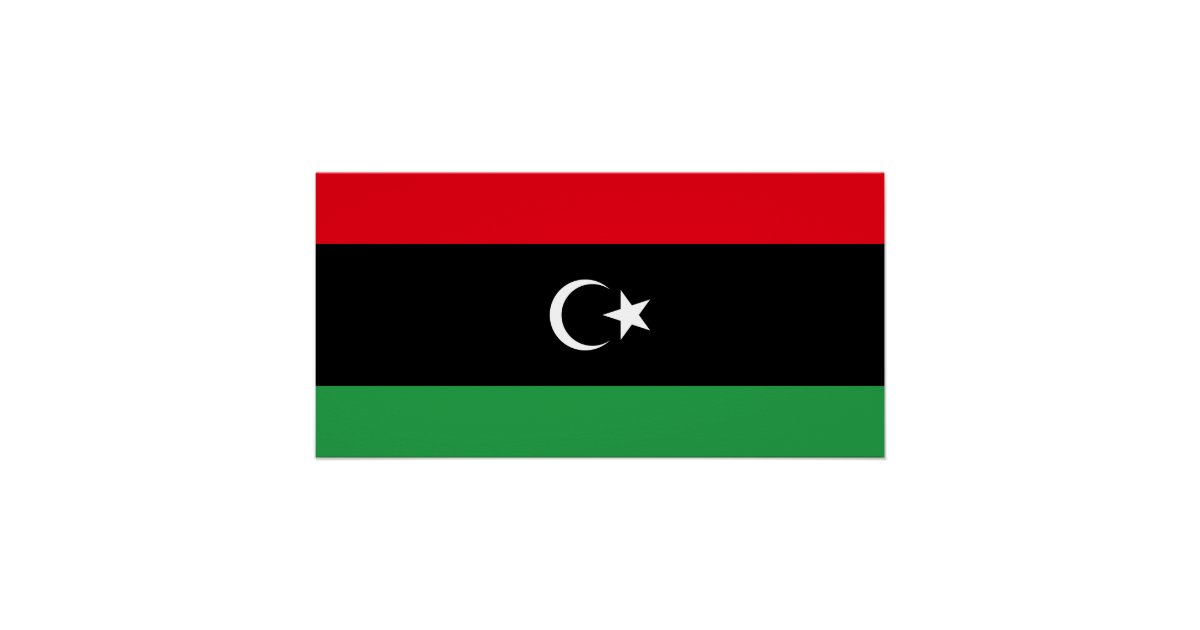 Libya Flag Poster | Zazzle