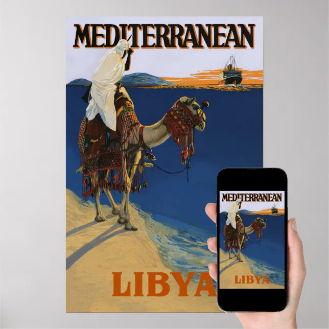 Libya travel poster | Zazzle