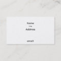 License Plate Business Card | Zazzle