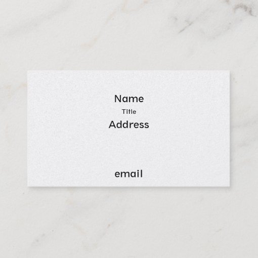 License Plate Business Card | Zazzle