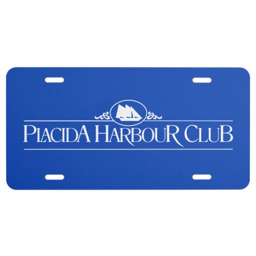 License Plate horizontal logo | Zazzle