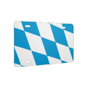 License plate with Flag of Bavaria, Germany | Zazzle