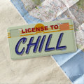License to Chill License Plate | Zazzle