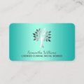 Licensed Clinical Social Worker Business Card | Zazzle