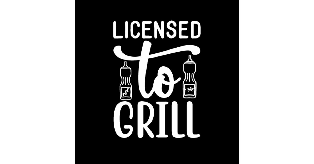 Licensed To Grill BBQ Wrapping Paper | Zazzle