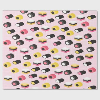 Licorice candy wrapping paper | Zazzle