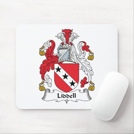 Liddell Family Crest Mouse Pad | Zazzle