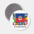 Liechtenstein & its Gemeinde Flags Magnet | Zazzle