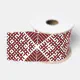 Lielvardes belt Latvian pattern design motif Grosgrain Ribbon | Zazzle