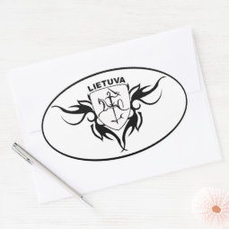 Lietuva Vytis Sticker | Zazzle