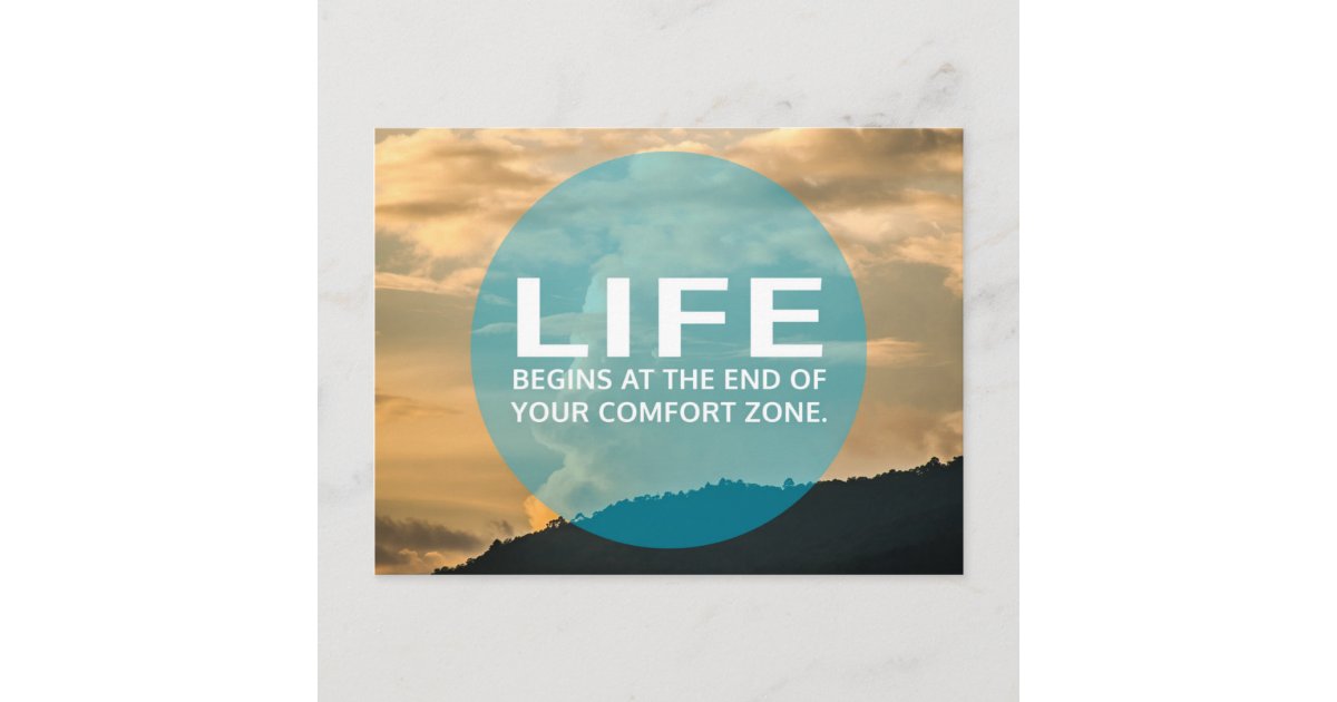 Life Begins Postcard | Zazzle