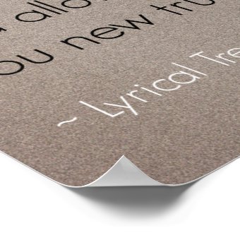 Life Change Inspirational Quote Poster | Zazzle