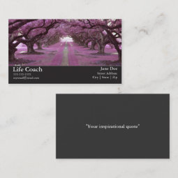 Life Coach Business Card | Zazzle