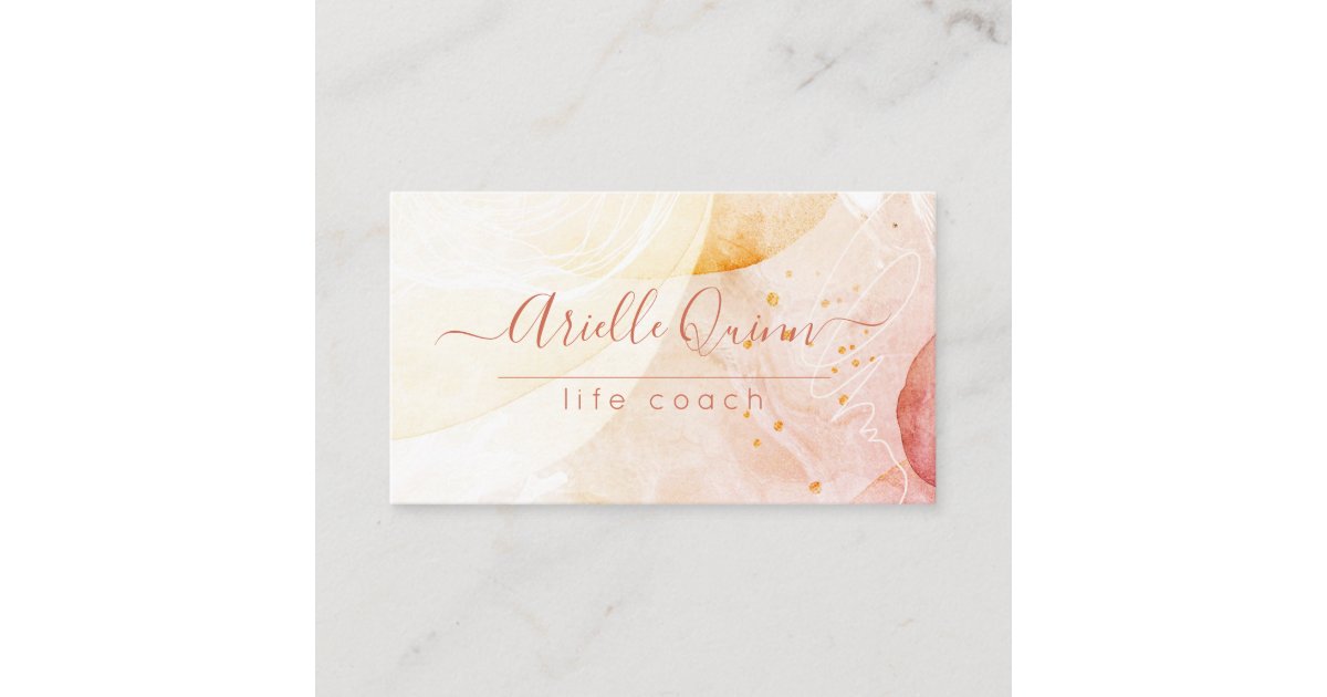 Life Coach Business Card | Zazzle
