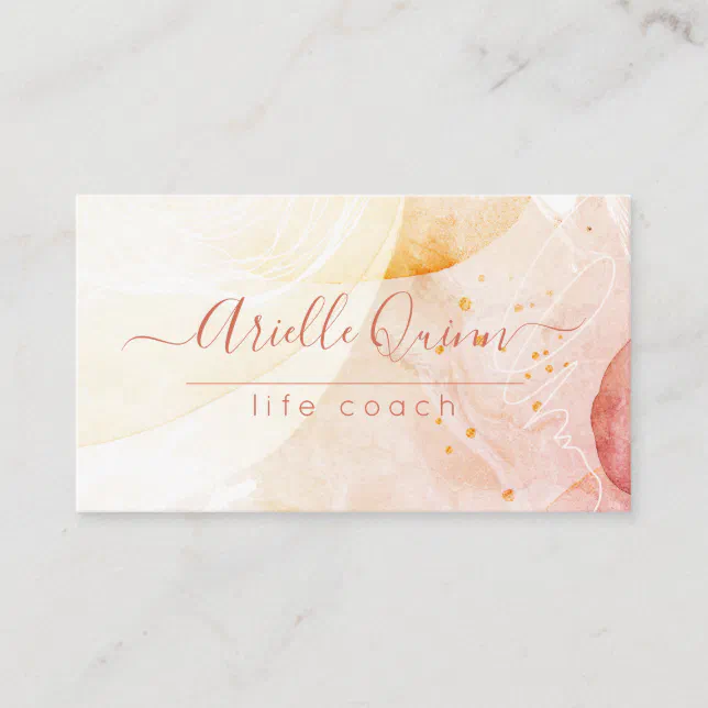Life Coach Business Card | Zazzle