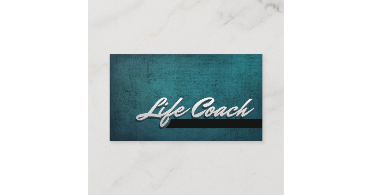 Life Coach Business Card | Zazzle