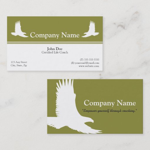 Life Coach Business Card Template | Zazzle