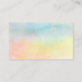 Life Coach Colorful Floral Business Card | Zazzle