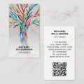 Life Coach QR Code Business Card | Zazzle