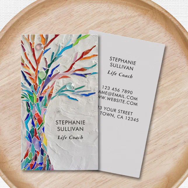 Life Coach Tree Of Life Business Card | Zazzle