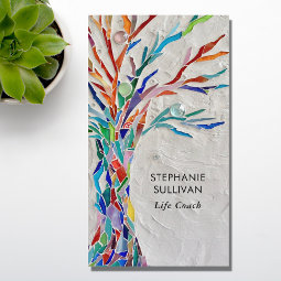 Life Coach Tree Of Life Business Card | Zazzle