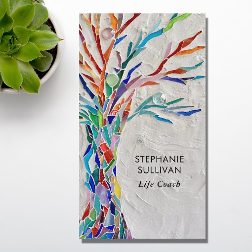 Life Coach Tree Of Life Business Card | Zazzle