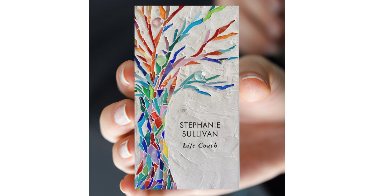 Life Coach Tree Of Life Business Card | Zazzle