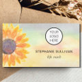 Life Coach Your Logo Colorful Business Card | Zazzle