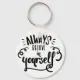 Life Confidence Attitude Goals Motivational Quote Keychain | Zazzle