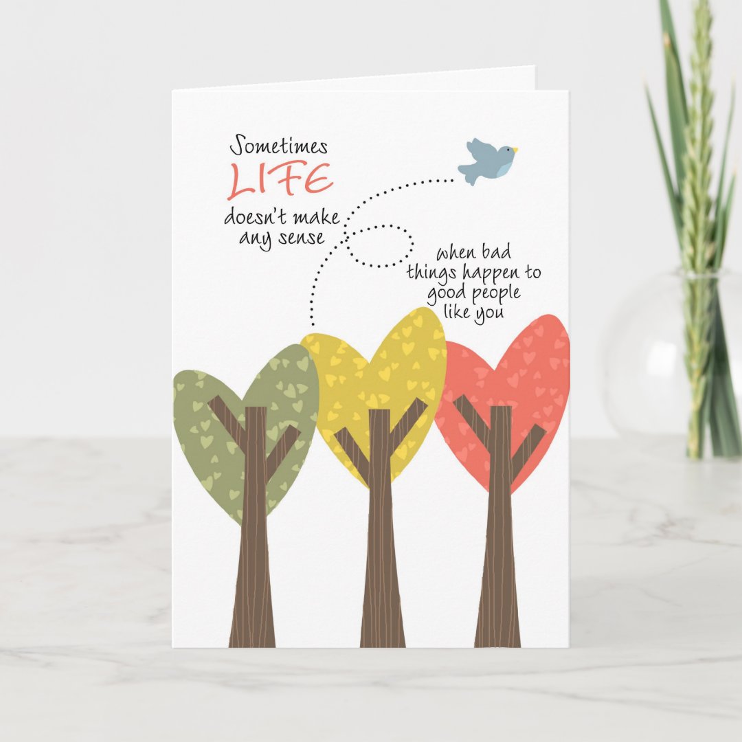LIFE doesn't make any sense Card | Zazzle