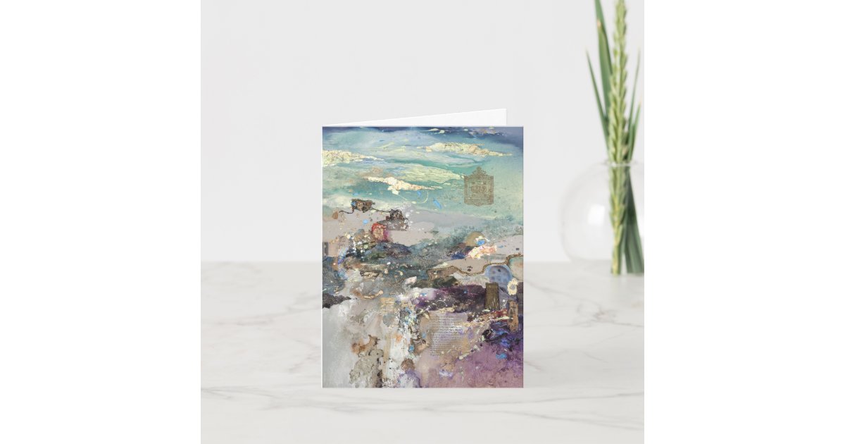 Life is a Big Canvas Card | Zazzle