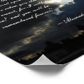 Life Is A Storm Quote Poster | Zazzle