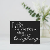 Life is better postcard | Zazzle